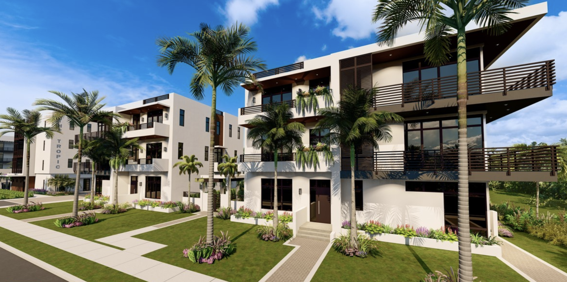 Seaside Builders Proposes 'The Tropics of Delray' for 2400 and 2410 N ...