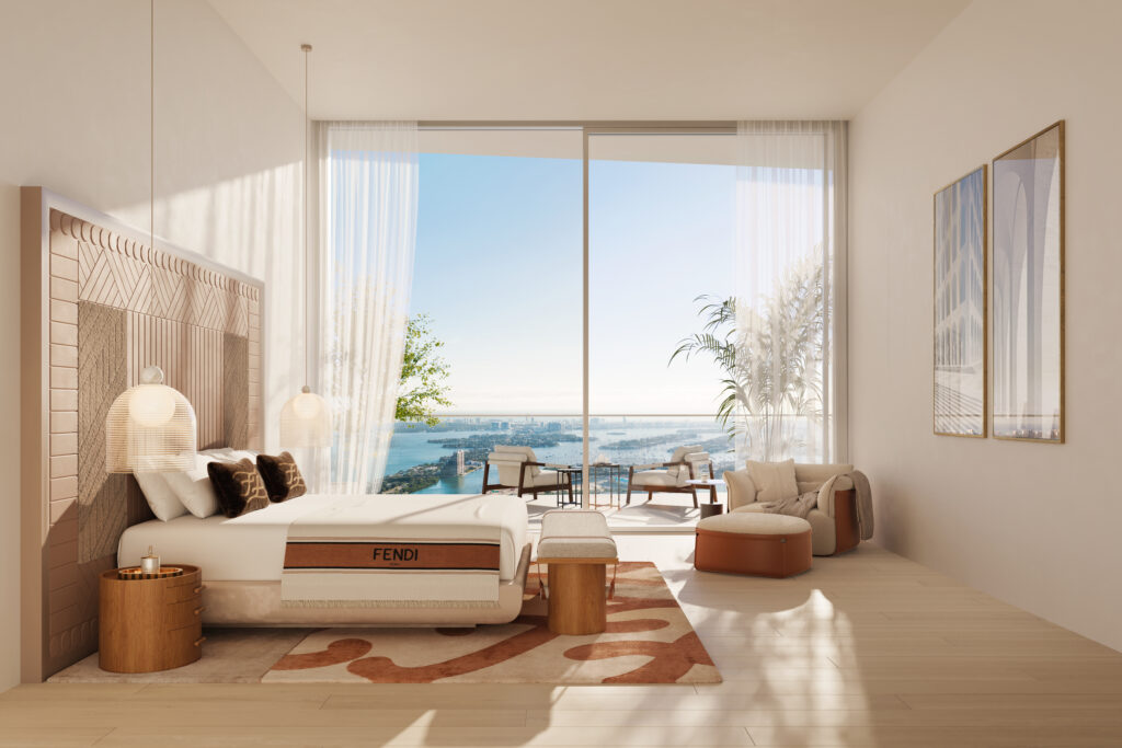 JEM Sky Villas with Interiors by FENDI Casa Unveiled at JEM Private Residences in Downtown Miami ...