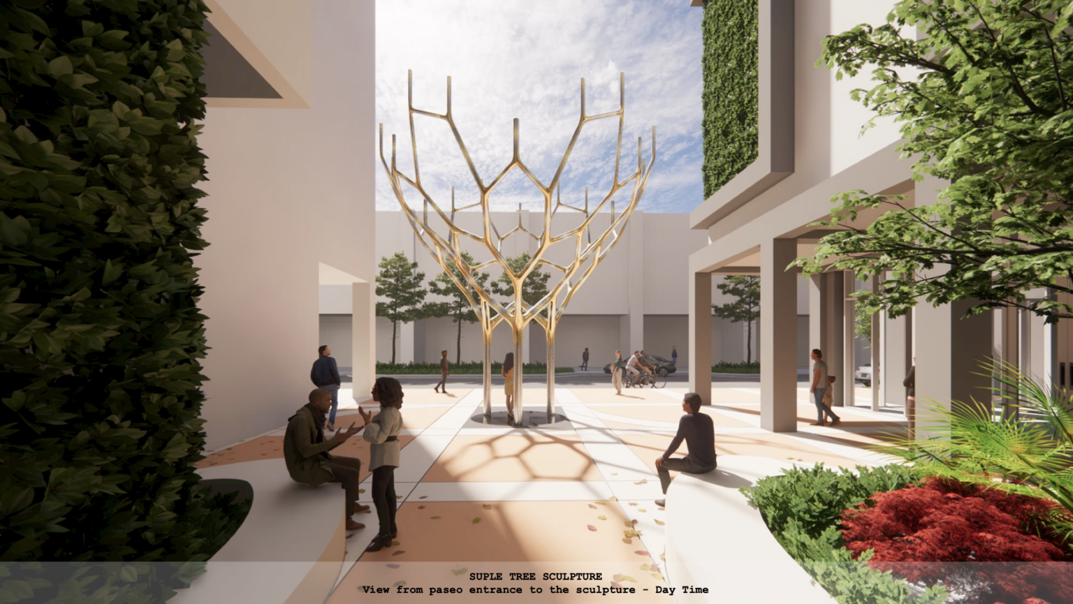 Suple Tree Sculpture Revealed at Cassia, 4011 Salzedo Street in Coral ...