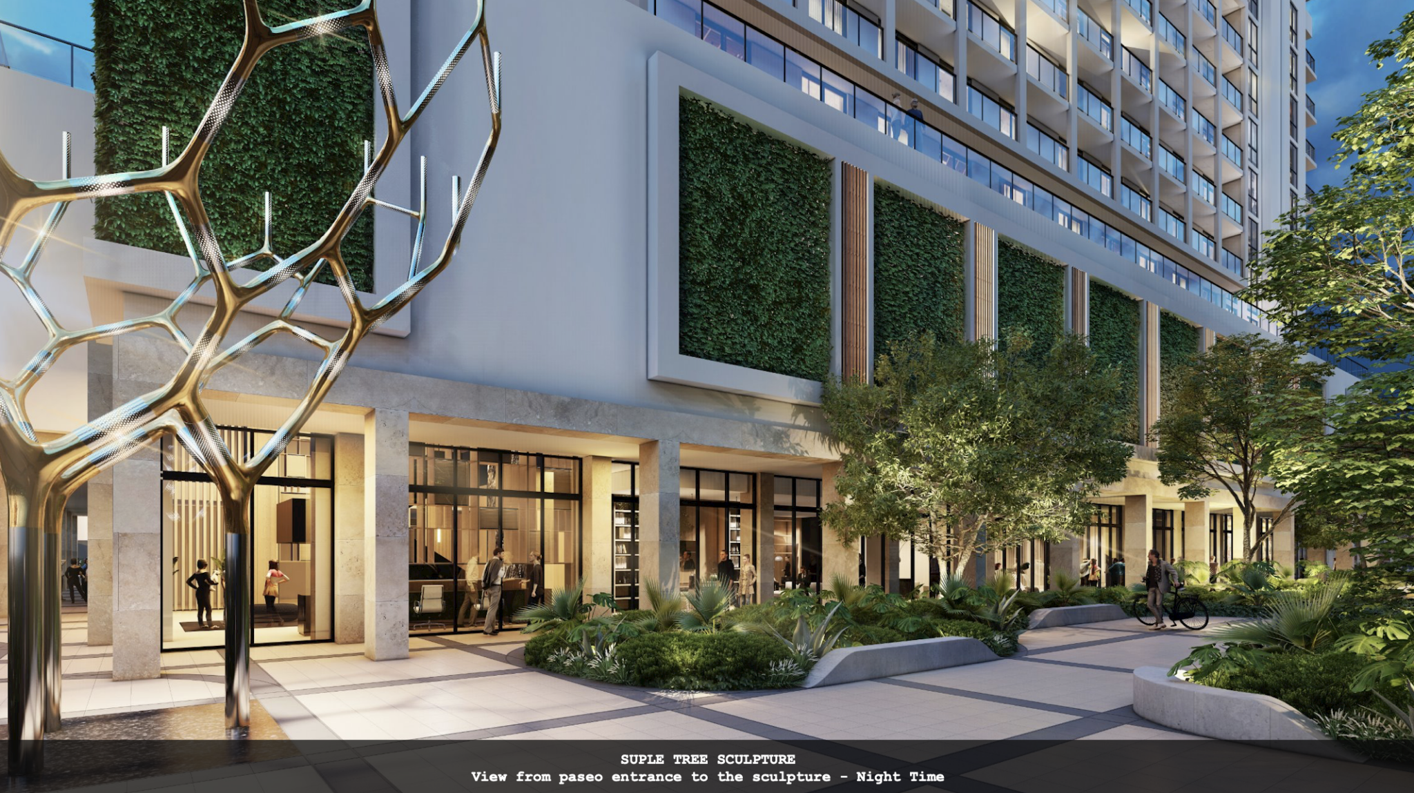 Suple Tree Sculpture Revealed at Cassia, 4011 Salzedo Street in Coral ...