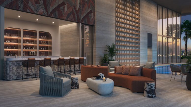 New Renderings Unveil Amenities for 57-Story Edge House Miami in ...