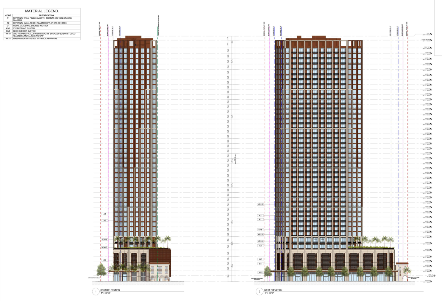 First & Fifth: 45-Story Mixed-Use Tower Submitted to UDRB for Approval ...