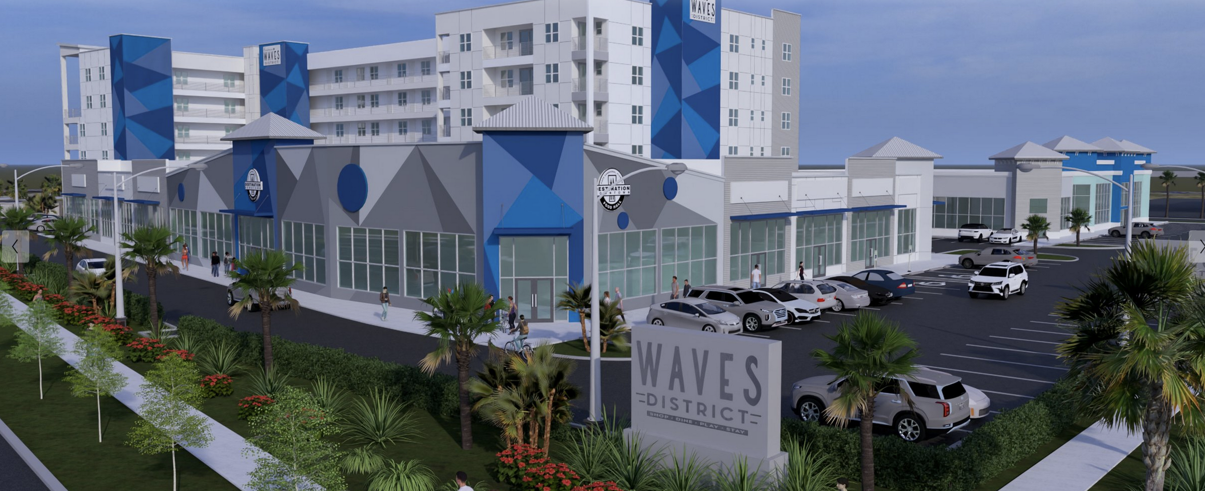 Second Phase of the Waves District Planned for 8801 Astronaut Boulevard ...