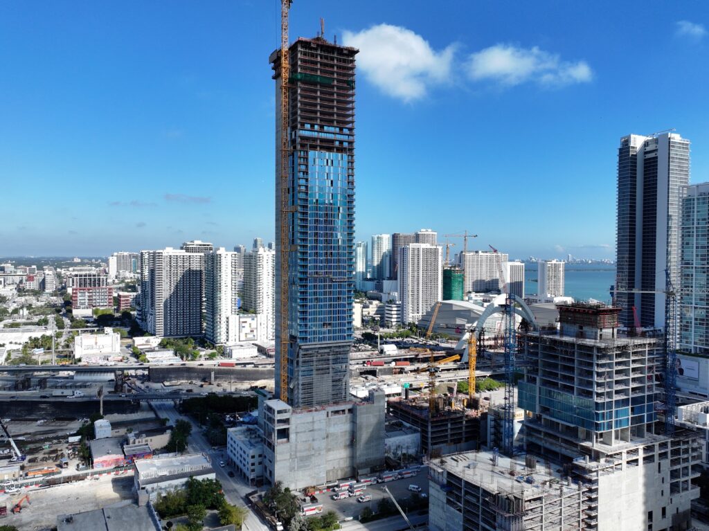 E11EVEN® Club Hotel & Residences Tower One Tops Off in Downtown Miami ...