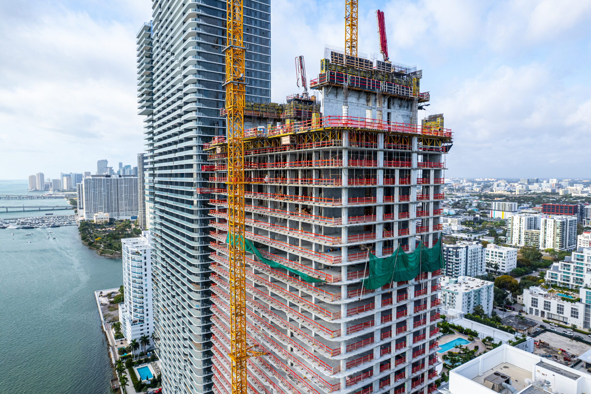 Aria Reserve North Tower Surpasses Halfway Mark In Edgewater, Miami ...