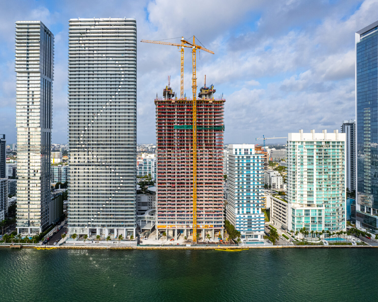 Aria Reserve North Tower Surpasses Halfway Mark In Edgewater, Miami ...