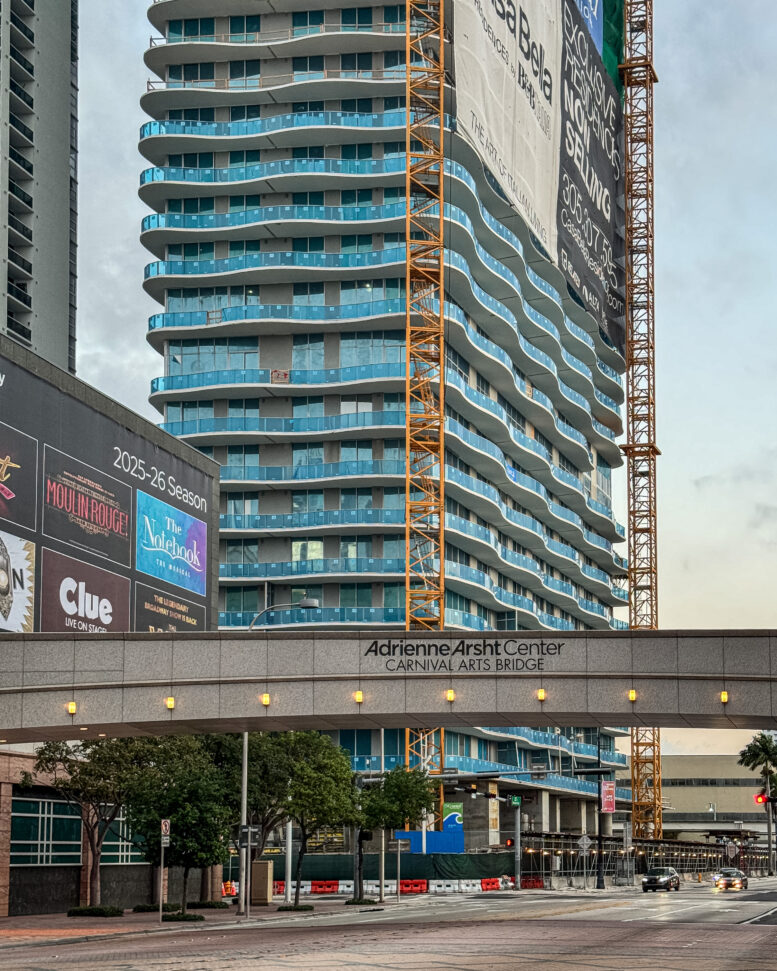 Casa Bella Residences by B&B Italia Reaches Upper Floors in Miami's ...