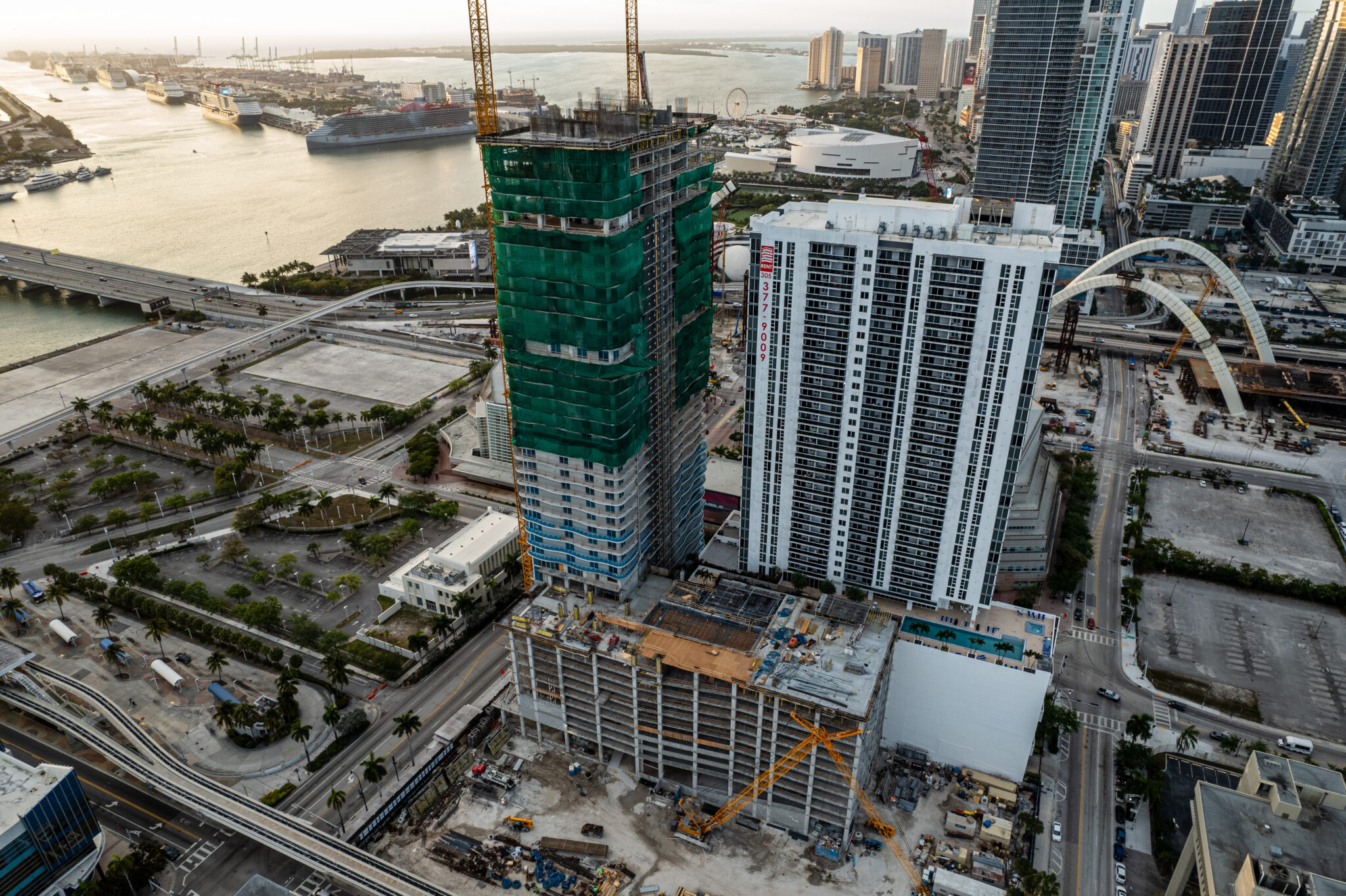 Casa Bella Residences by B&B Italia Reaches Upper Floors in Miami's ...