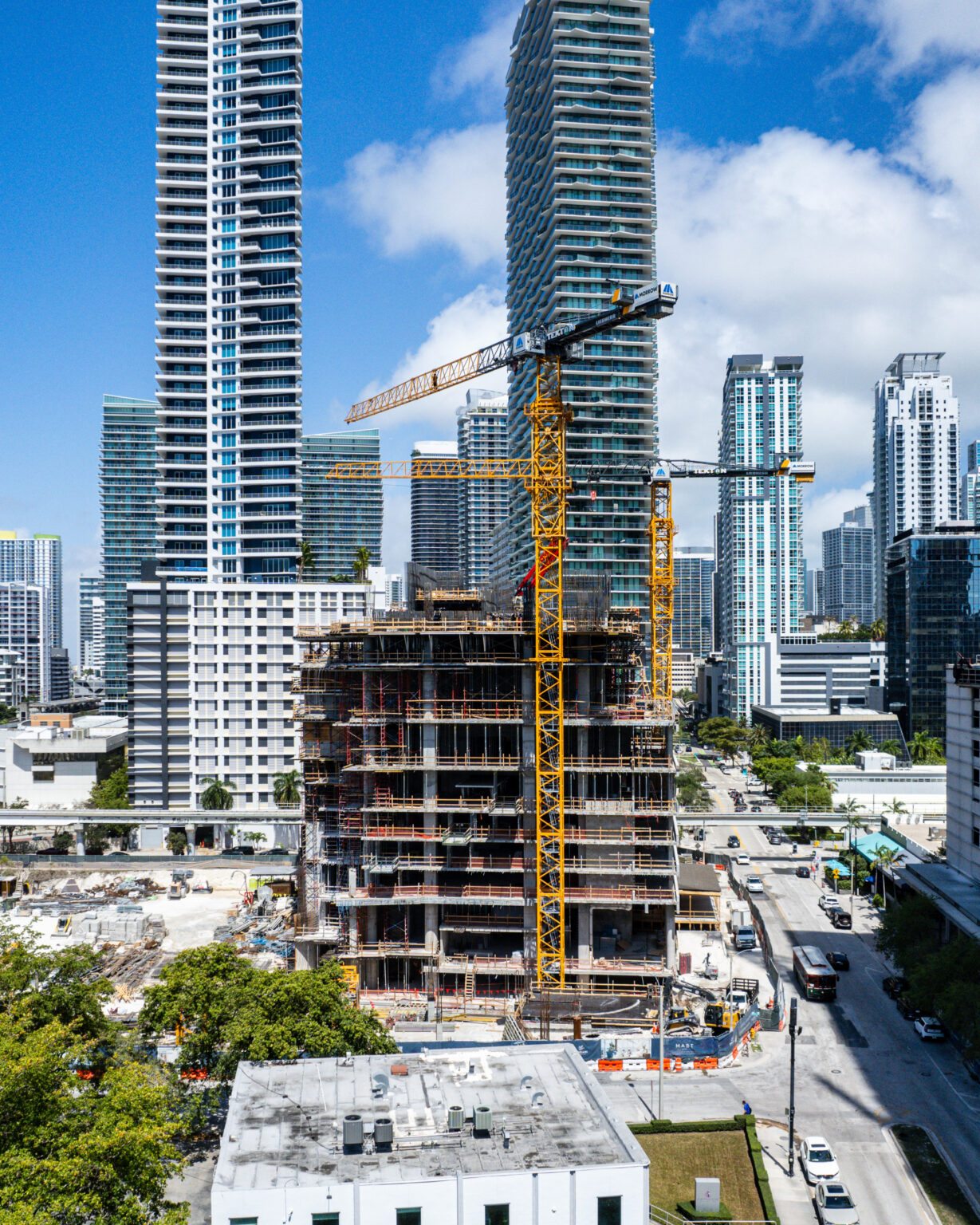 Construction Reaches Residential Levels On 80-Story Cipriani Residences ...