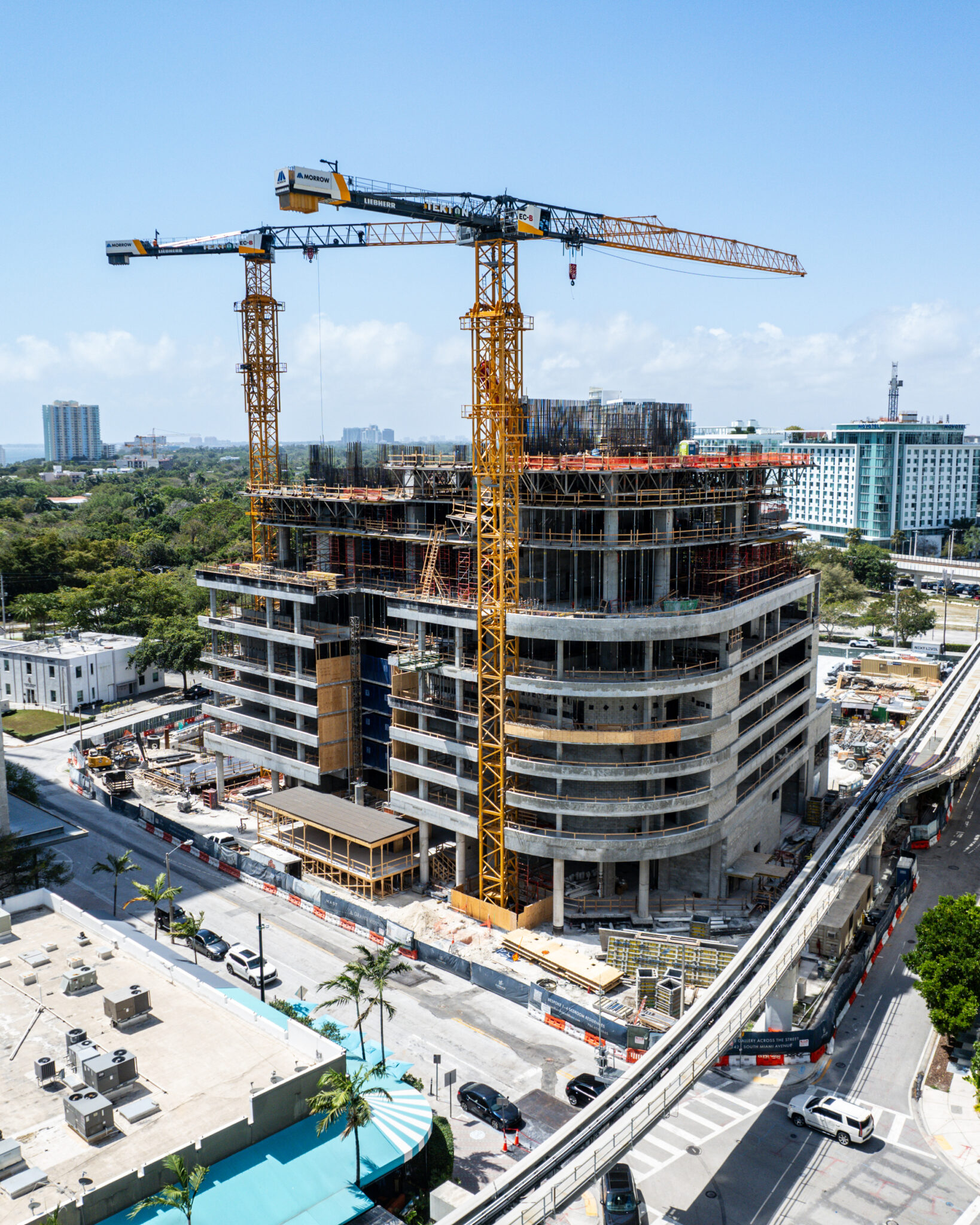 Construction Reaches Residential Levels On 80-Story Cipriani Residences Miami in Brickell ...
