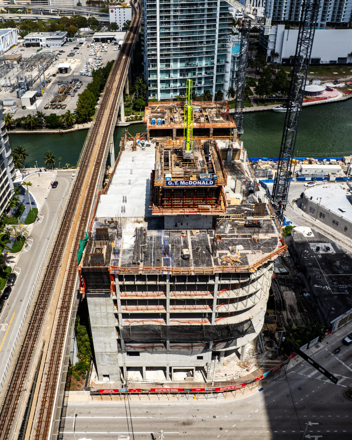 Construction Progress Advances on The Standard Residences, Brickell and LOFTY Brickell - Florida ...