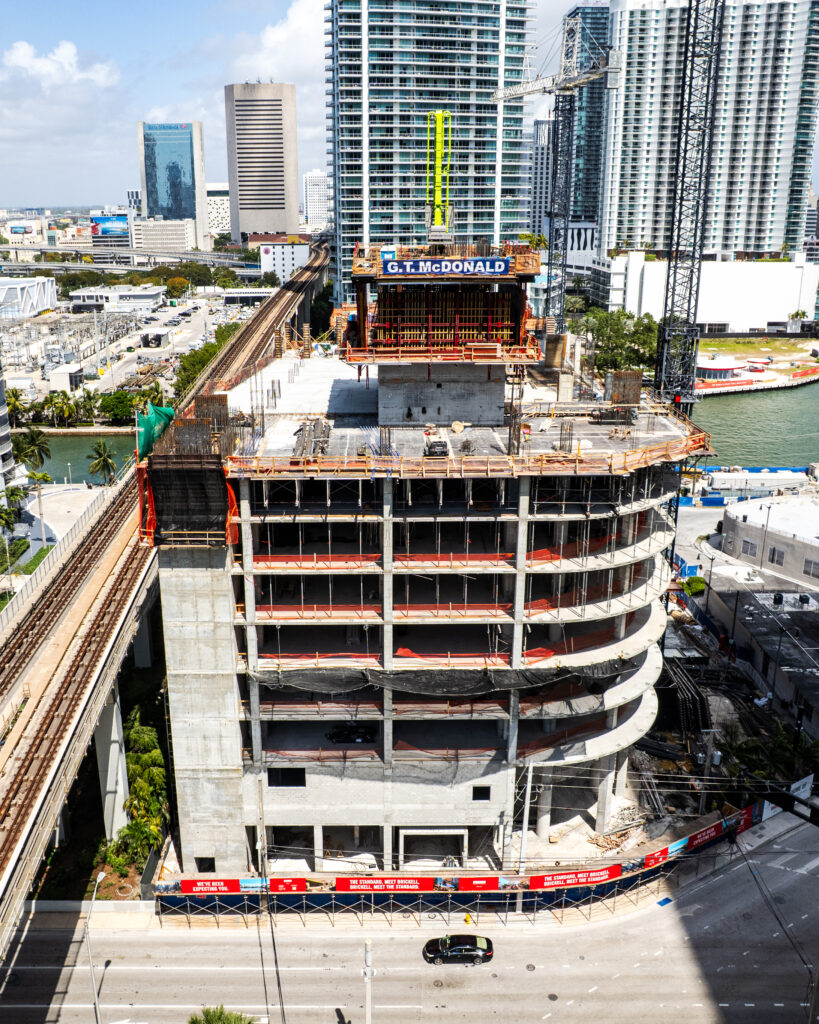 Construction Progress Advances on The Standard Residences, Brickell and ...