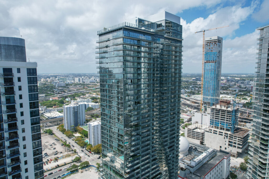 Miami World Tower 1 Completes Construction, Rising 53-Stories in ...