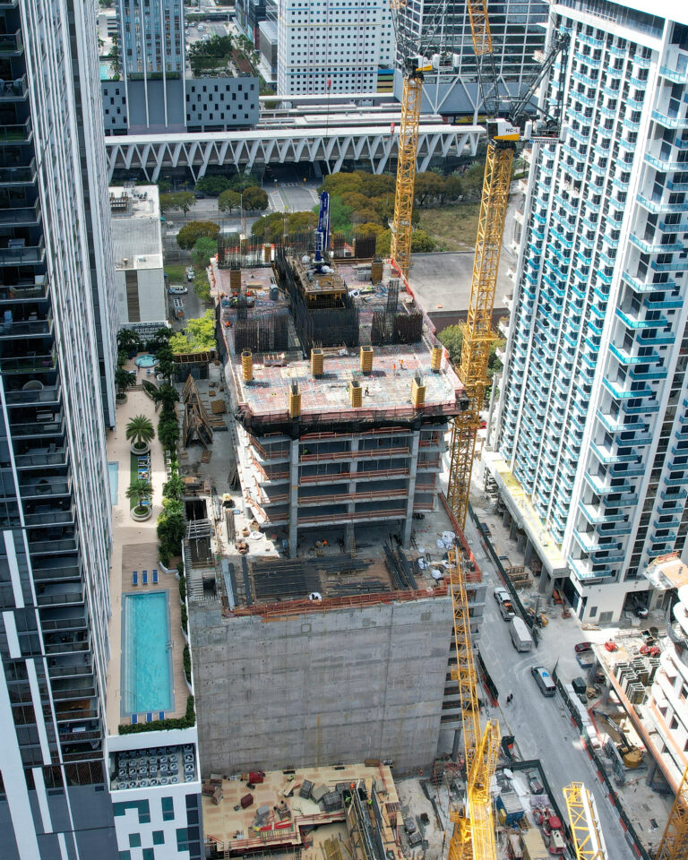 Okan Tower’s Ascent Continues at 555 North Miami Avenue in Downtown Miami - Florida YIMBY