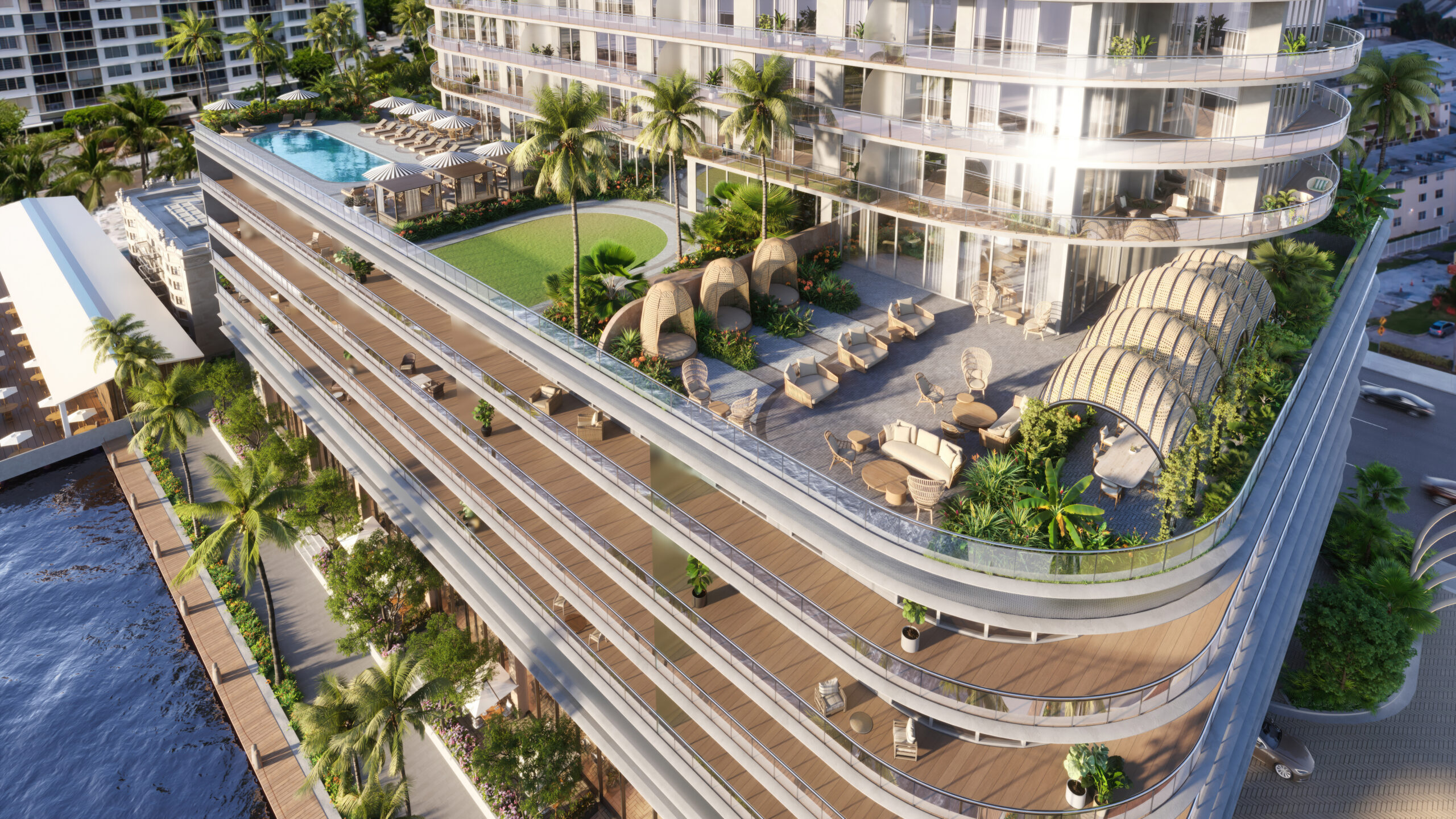 32-Story Continuum Club & Residences Breaks Ground In North Bay Village ...