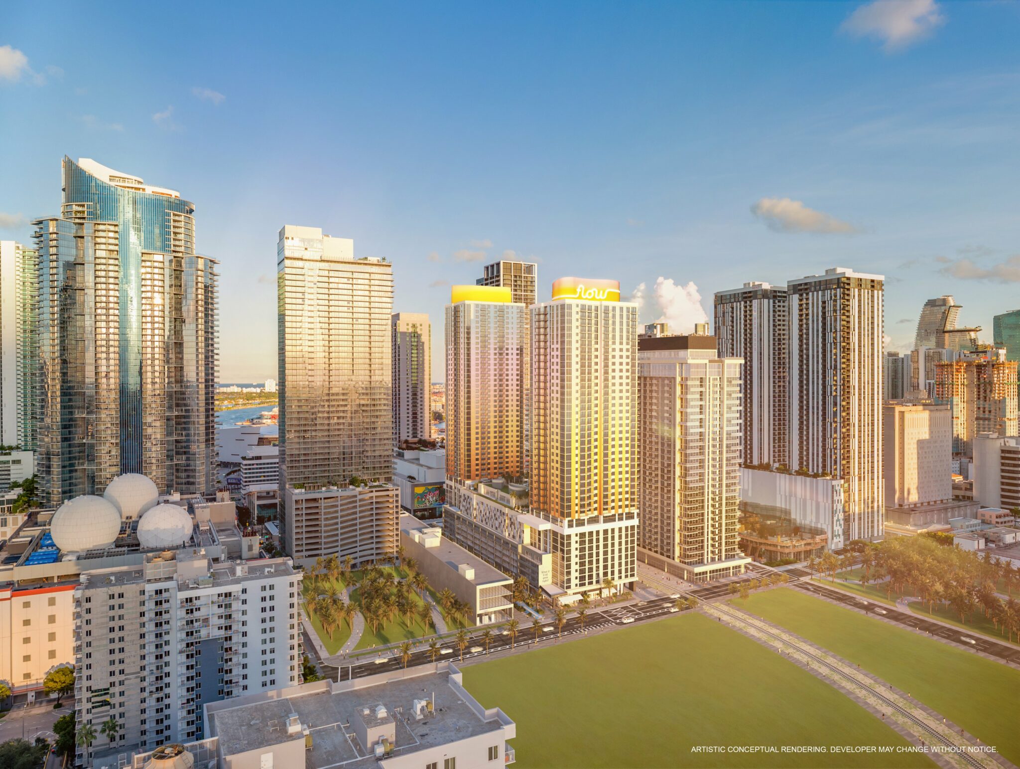 $155 Million in Financing Secured For 40-Story Flow House at Miami ...