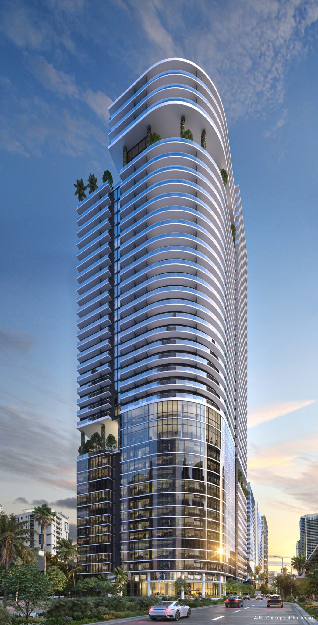 FAA Filing Details Tower Crane Plans for One Twenty Brickell Residences ...