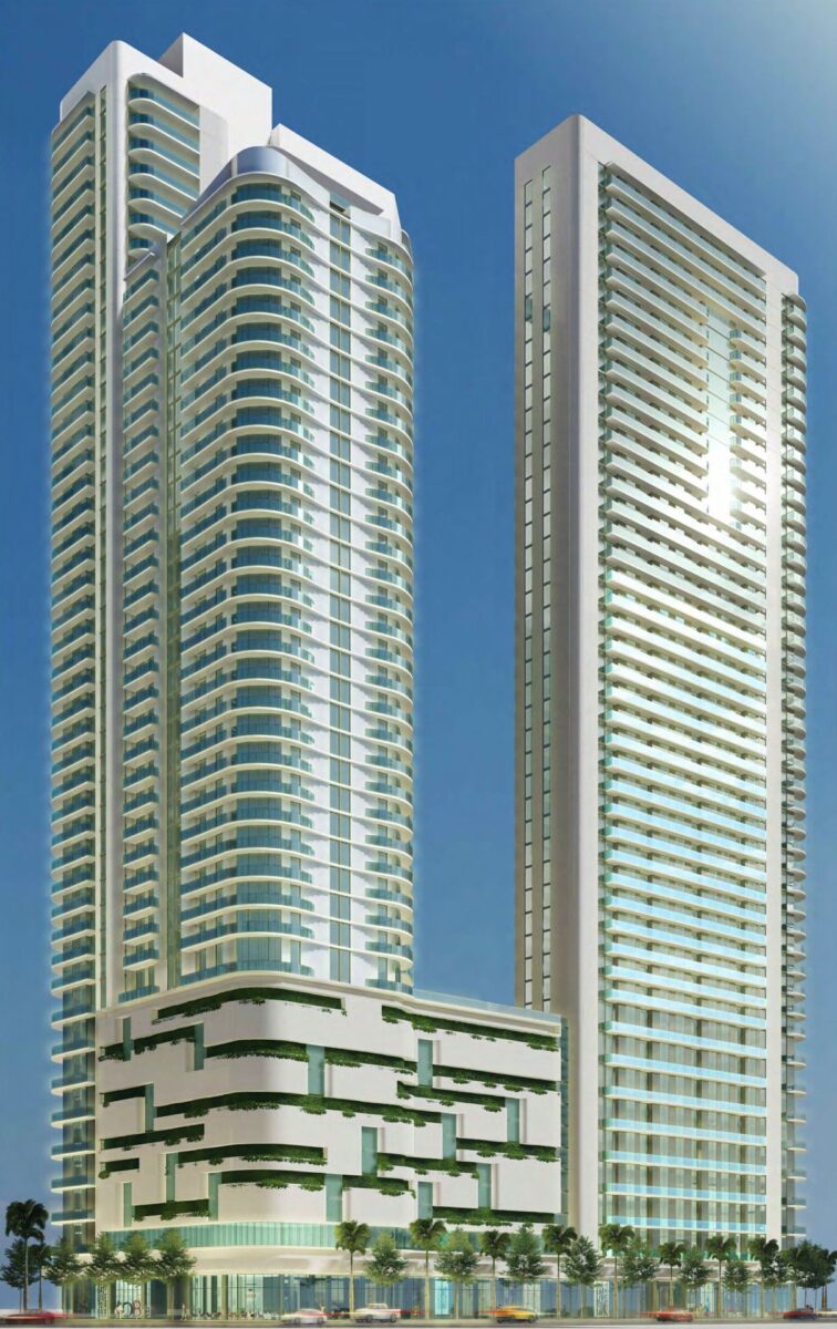 Melo Group Proposes Biscayne 18, Twin 46-Story Towers With 1,178 Units ...