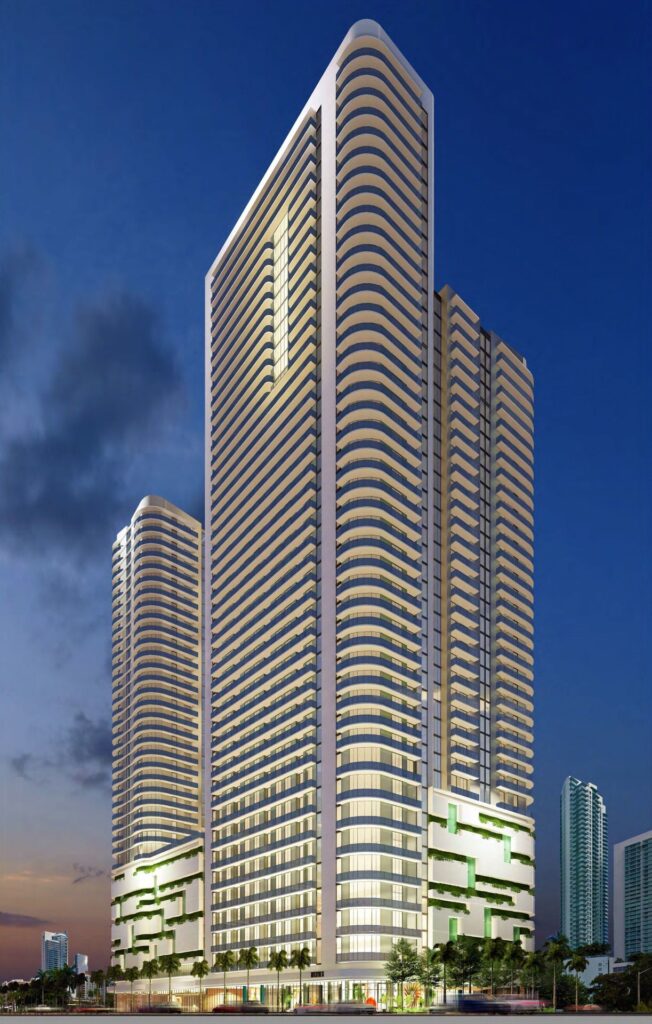 Melo Group Proposes Biscayne 18, Twin 46-Story Towers With 1,178 Units At 331 NE 18th Street In ...