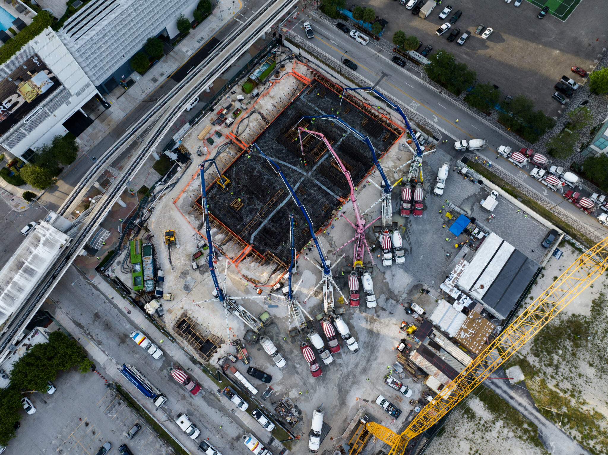 Foundation Pour Completed for JEM Private Residences at Miami ...