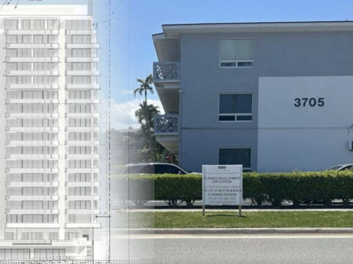 18-Story 'Flagler House' Planned for 3705 S Flagler Drive, West Palm ...