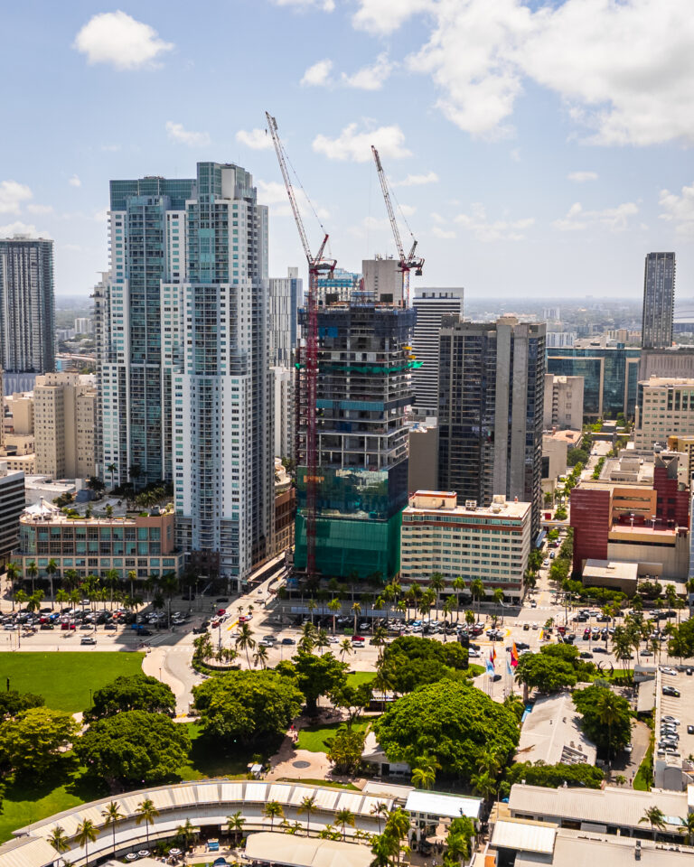 Construction on Florida’s First Supertall Skyscraper Surpasses One ...