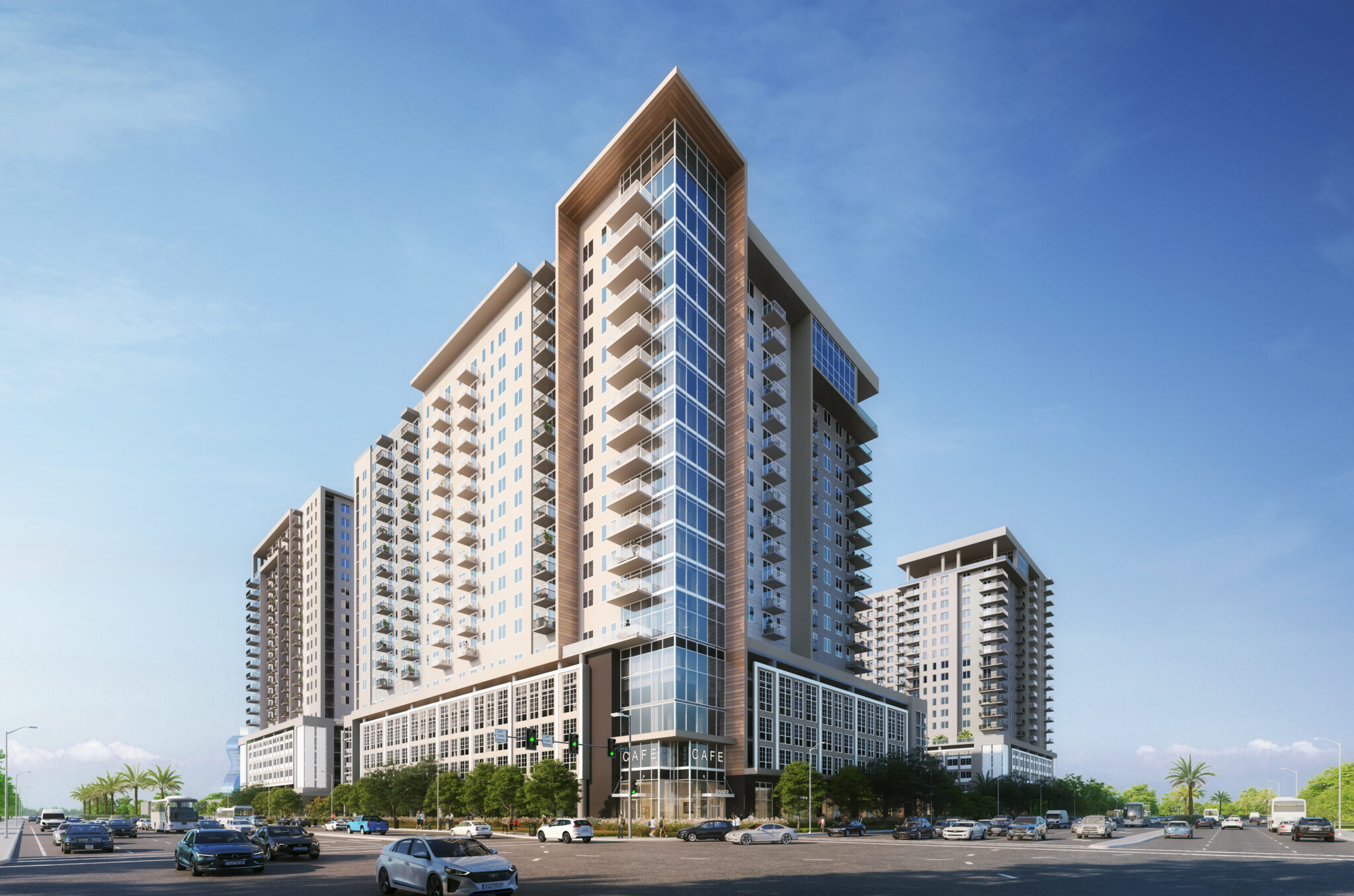 The District in Davie Tops Out Phase One at 4803 South State Road 7 in ...
