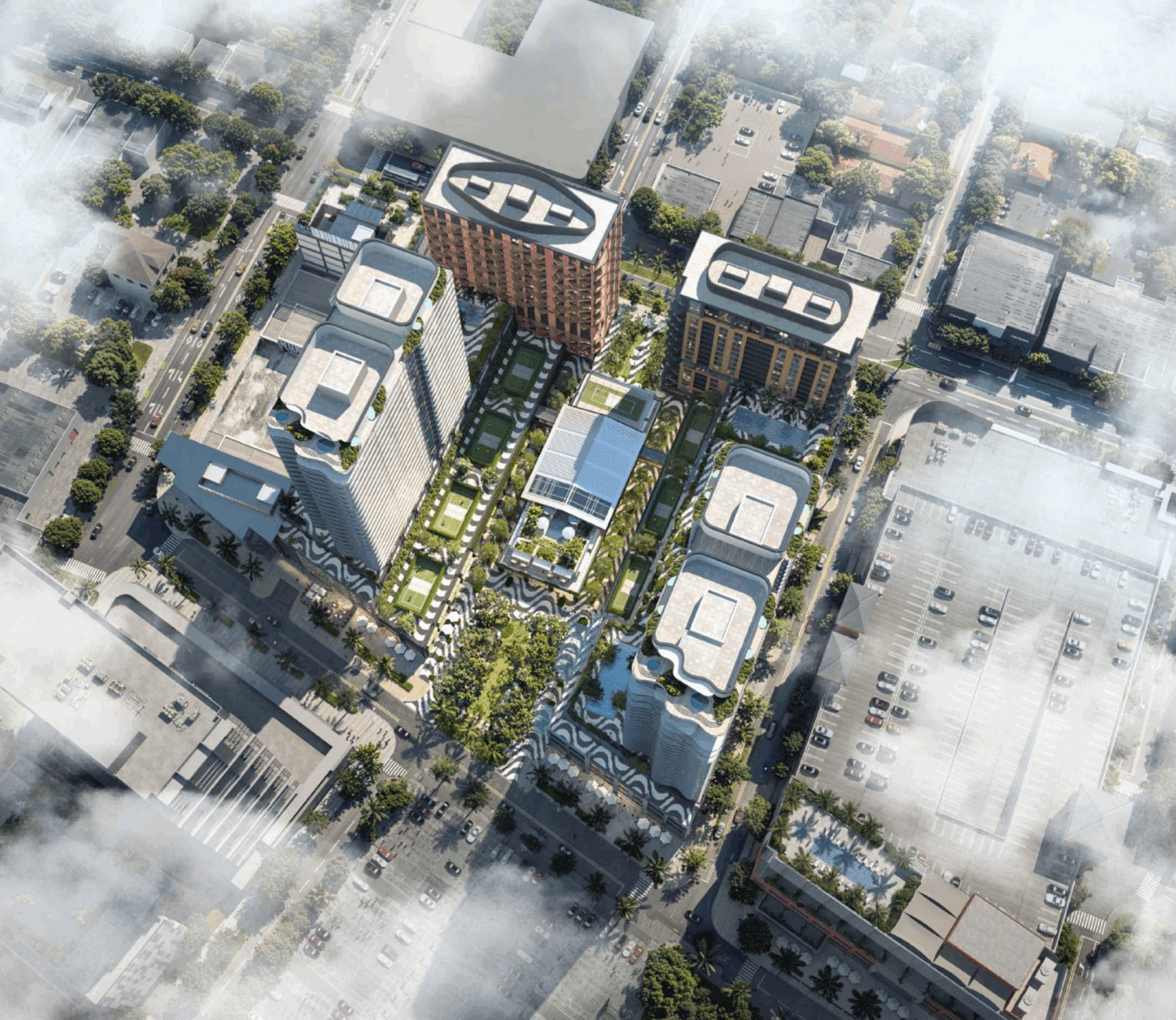Plans Filed With Miami’s Urban Development Review Board For Midtown ...