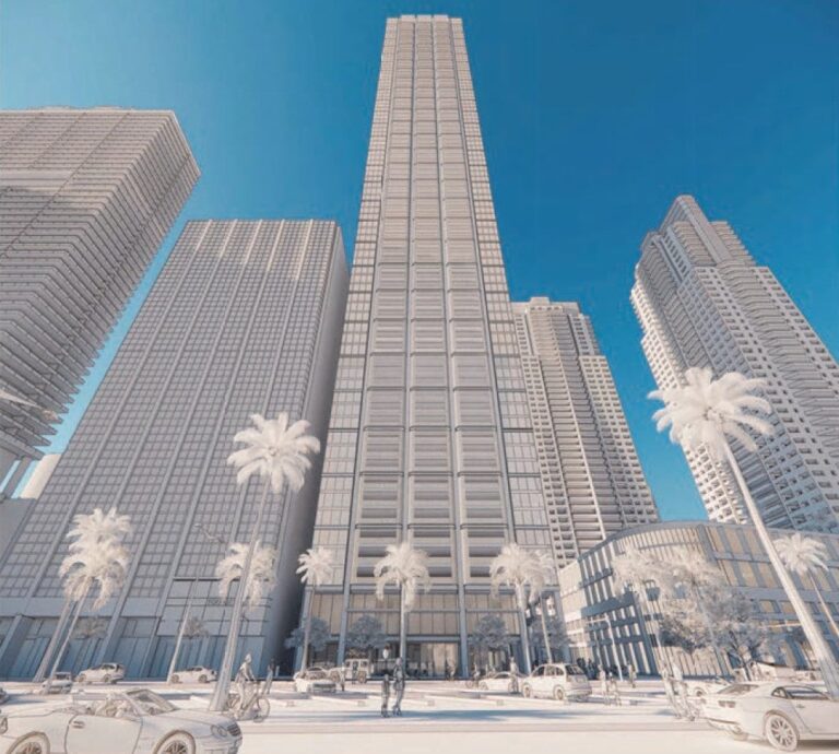 Plans Filed For 955 Foot Tall Tower At 130 Biscayne Boulevard In ...