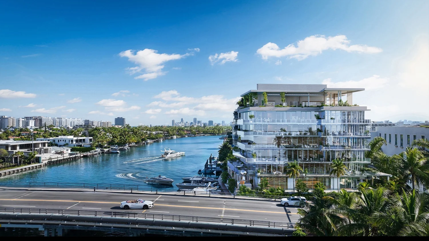 Vertical Construction Underway on One Kane at 9551 E. Bay Harbor Drive ...