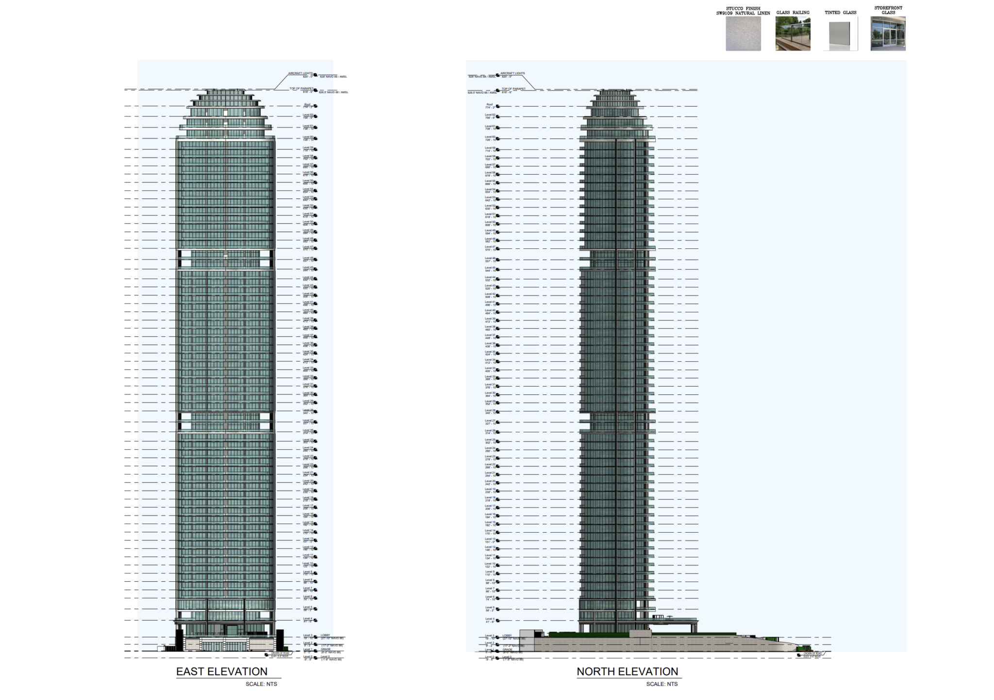 62-Story, 820-Foot-Tall Condominium Tower Planned to Become Tallest in ...