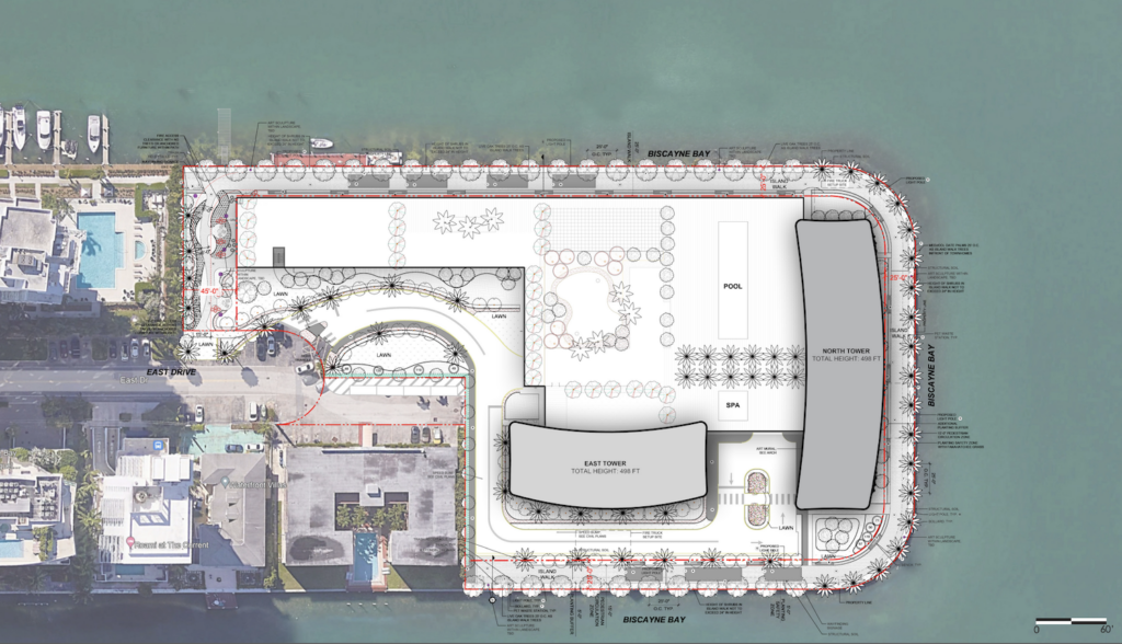 Shoreline Development Review Filed for Two 498-Foot Residential Towers ...