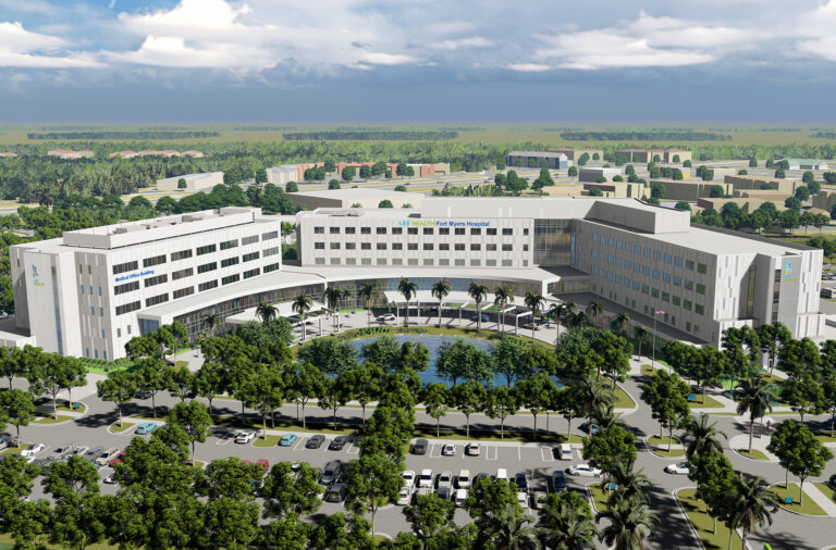 Skanska Tops Out Phase One Of Lee Health’s New Hospital Campus In Fort ...