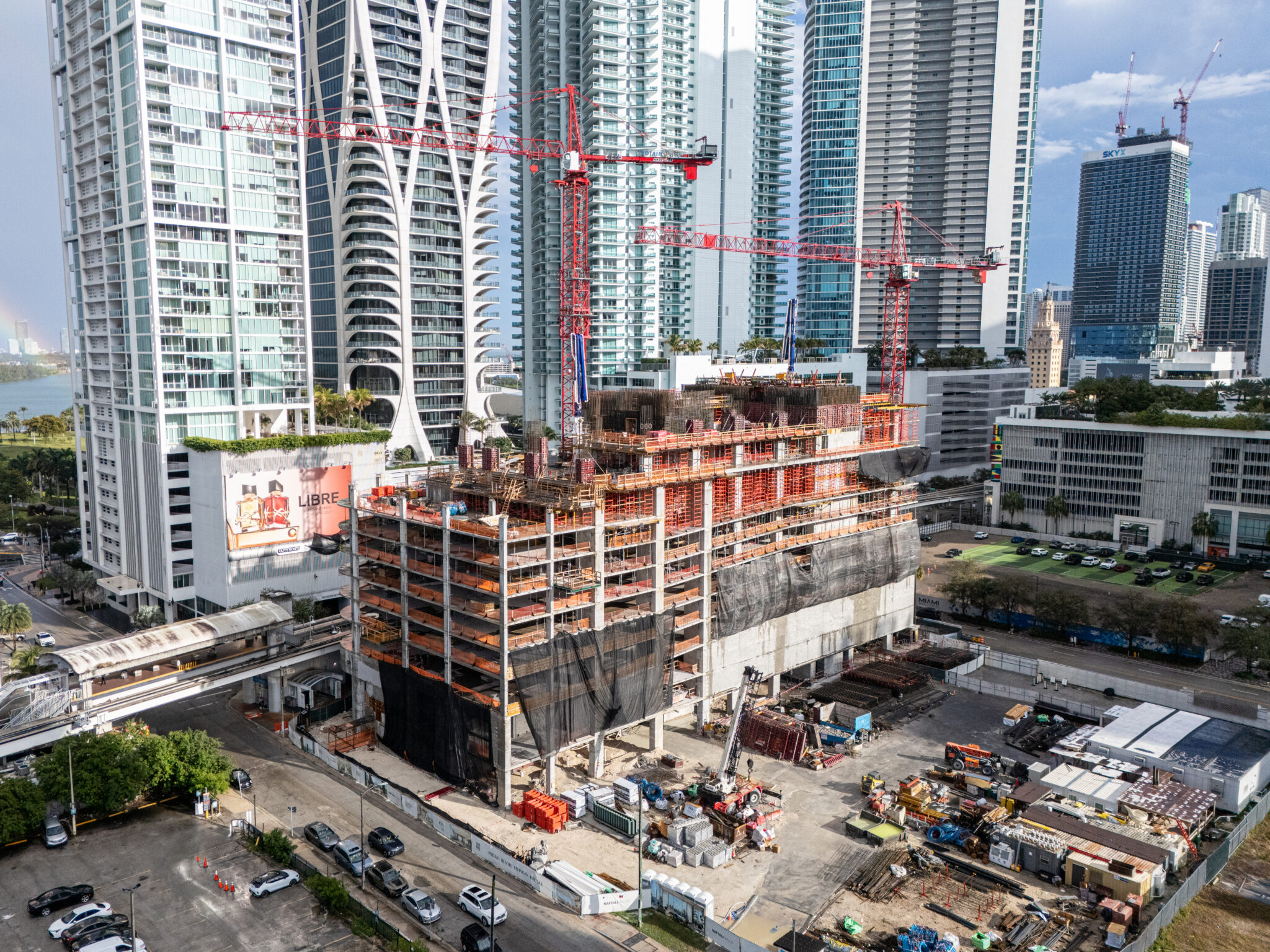 Vertical Construction Moving Along at JEM Miami Worldcenter in Downtown ...