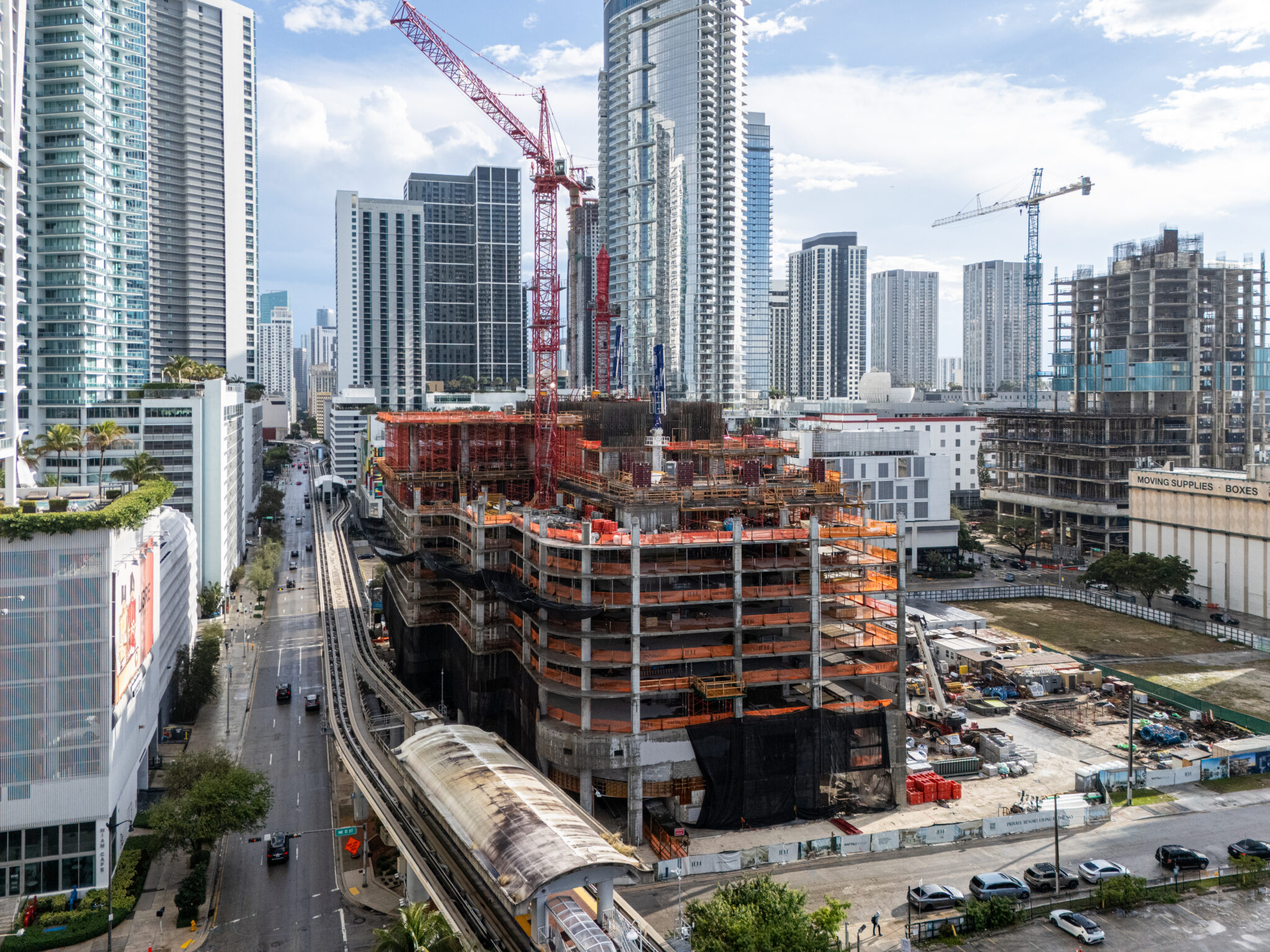 Vertical Construction Moving Along at JEM Miami Worldcenter in Downtown ...