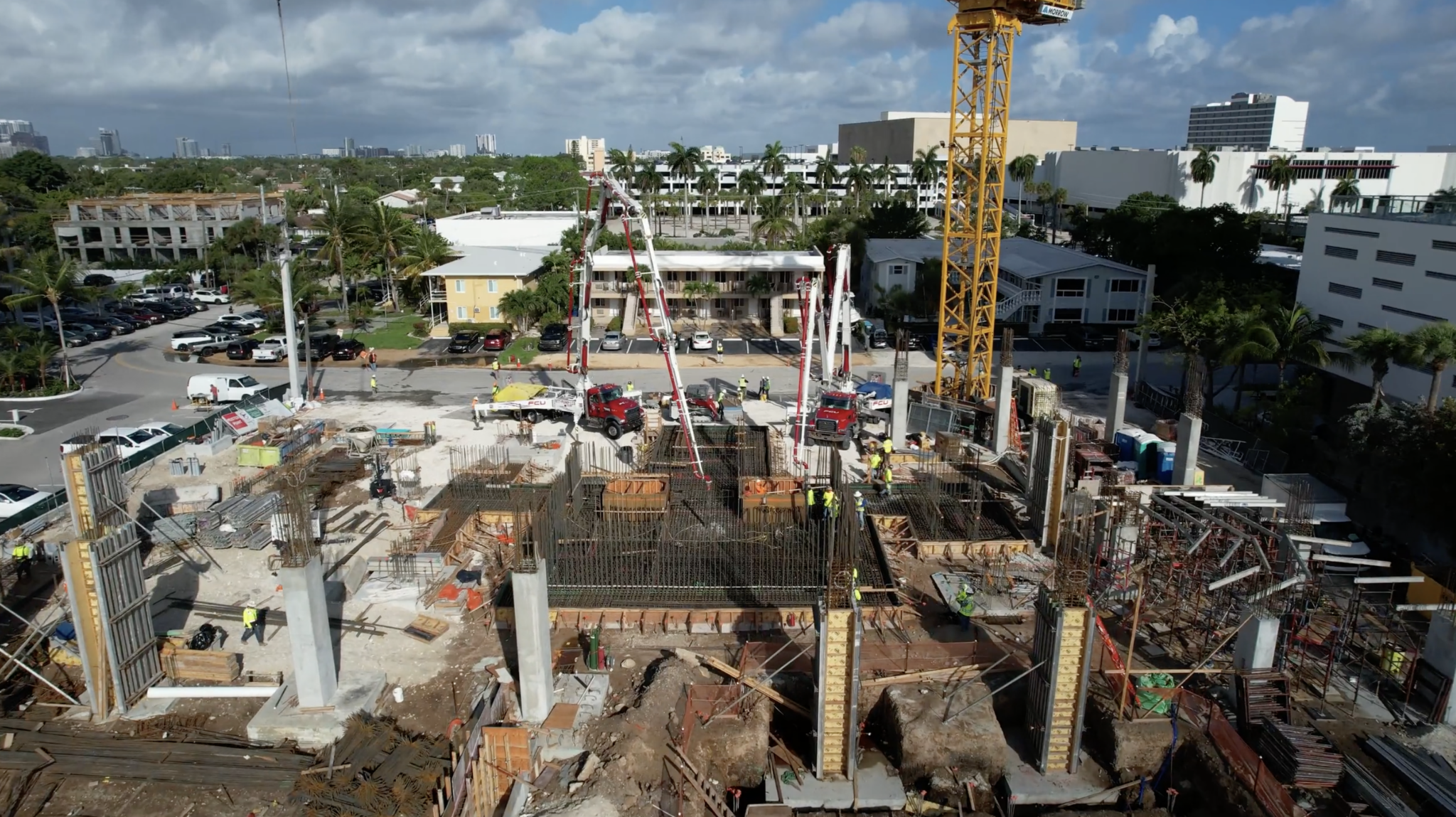 Foundation Pour Completed For Sage Intracoastal Residences Fort ...